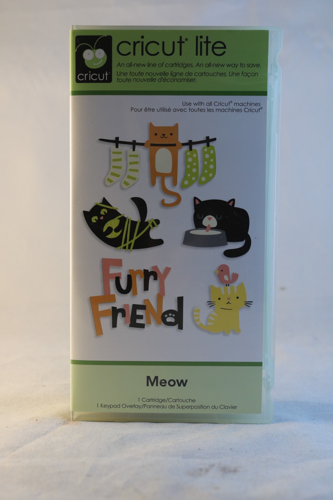 NEW Cricut Lite Provo Craft Cartridge Meow (2010, #2000167 ...