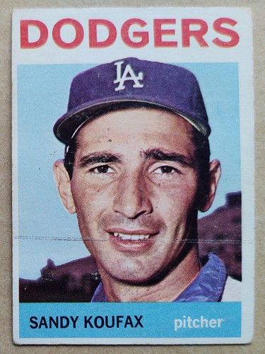 1964 TOPPS SANDY KOUFAX #200 BASEBALL LOS ANGELES DODGERS HOF | eBay