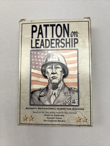 Patton On Leadership, 70 Motivational Cards For Success - 100% complete ...
