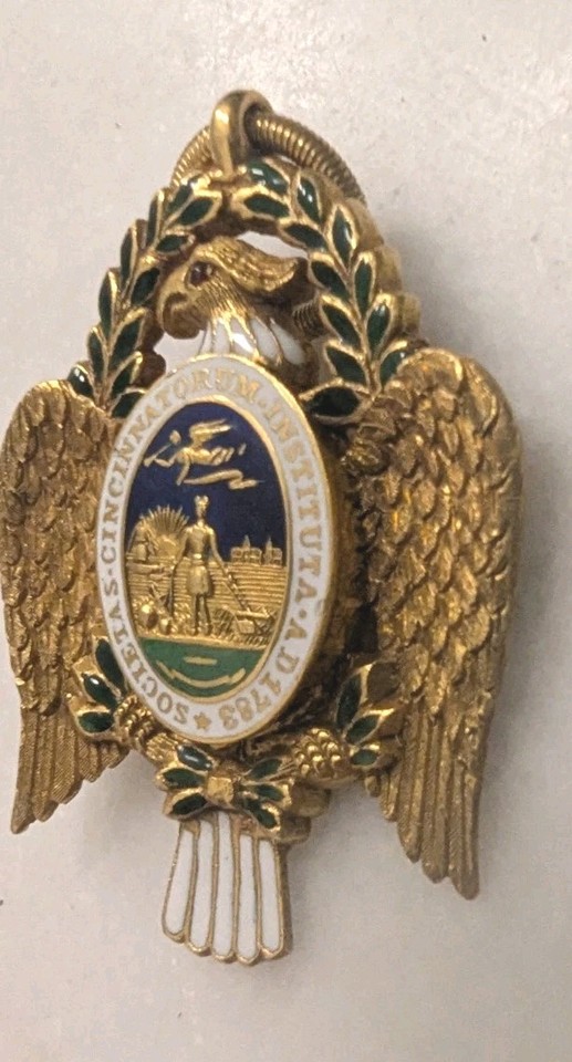 14K 21g Society of the Cincinnati Eagle Medal The Knox Eagle 1795-1820 ...