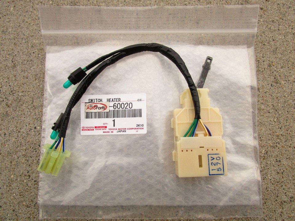 91 - 93 TOYOTA LAND CRUISER FJ80 HVAC A/C HEATER BLOWER SPEED CONTROL ...