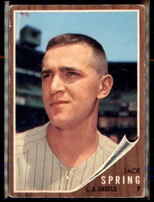 1962 Topps #257 Jack Spring | eBay