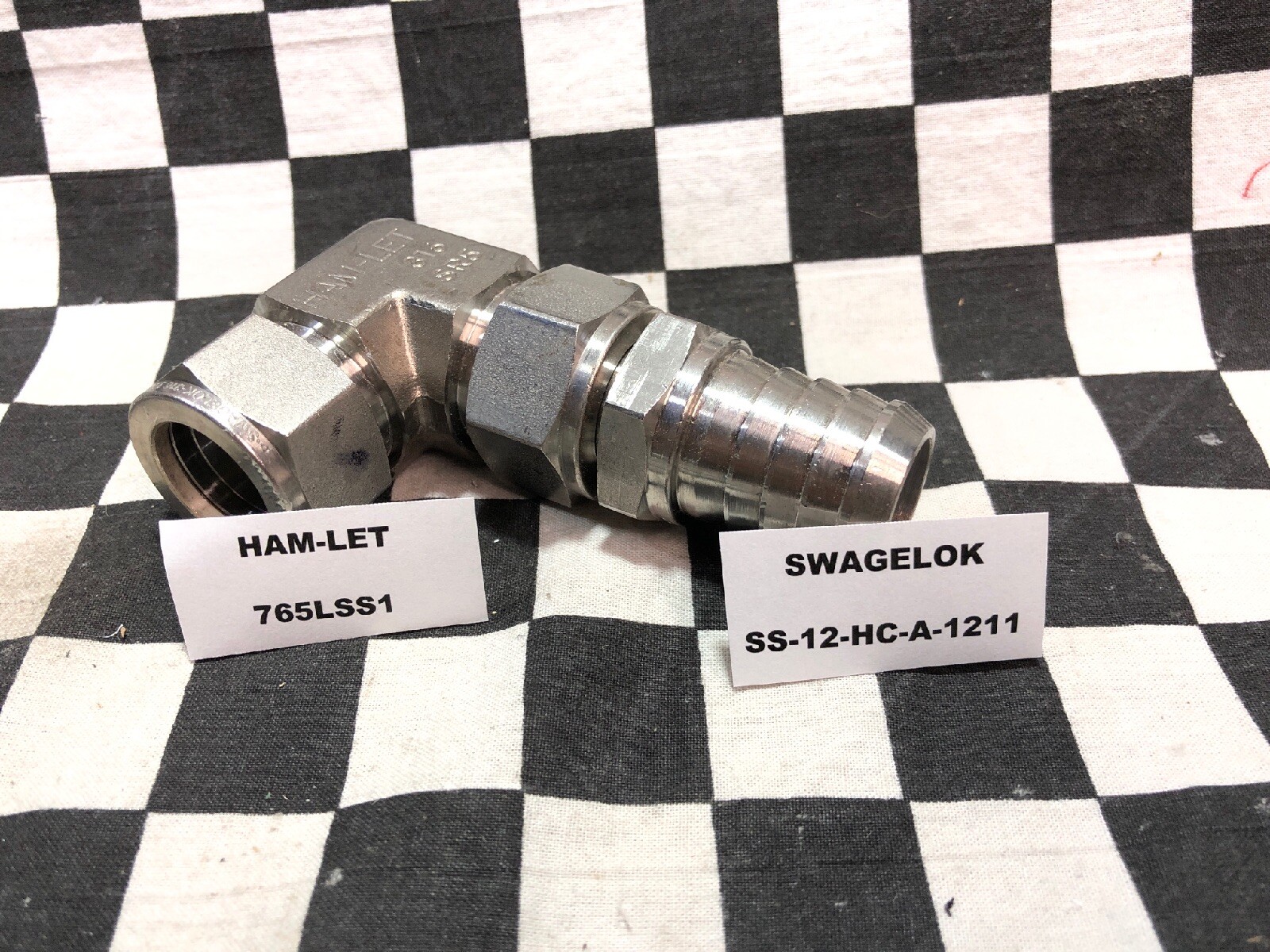 PARKER/Swagelok/Ham-Let, SSH4-62Y, SS-810-2-8, SS-12-HC-A-1211, 765LSS1 ...