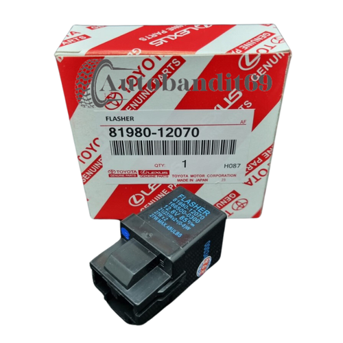 81980-12070 Flasher Turn Signal Hazard Relay 3-Pin For Toyota RAV4 ...
