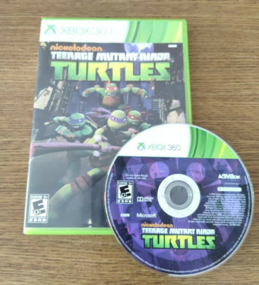 Teenage Mutant Ninja Turtles: Xbox 360 Disc + Case -no manual | eBay