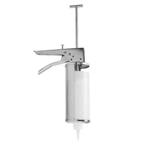 Stainless Steel Condiment Dispenser Gun Ketchup Mustard Sauce Pump ...