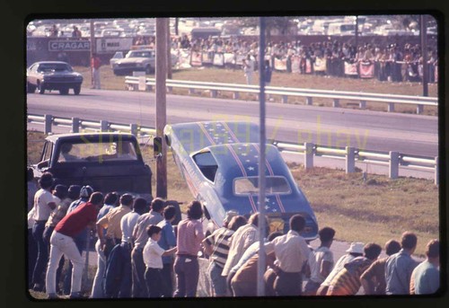 Larry Arnold "King Fish" Cuda Funny Car - 1972 Gatornationals - Vtg ...