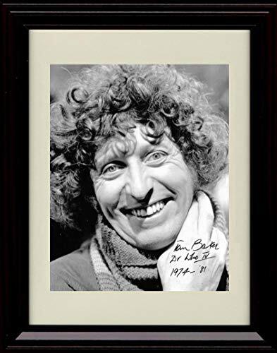 Unframed Tom Baker Autograph Promo Print - Dr Who | eBay