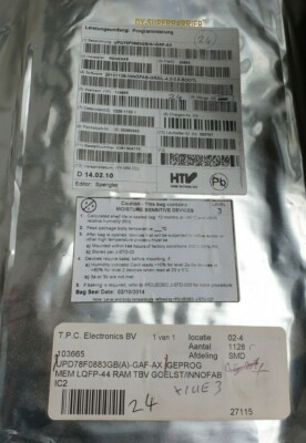 TPC ELECTRONICS UPD78F0883GB(A)-GAF-AX IC QTY: 24 (IN36S1B4) | eBay