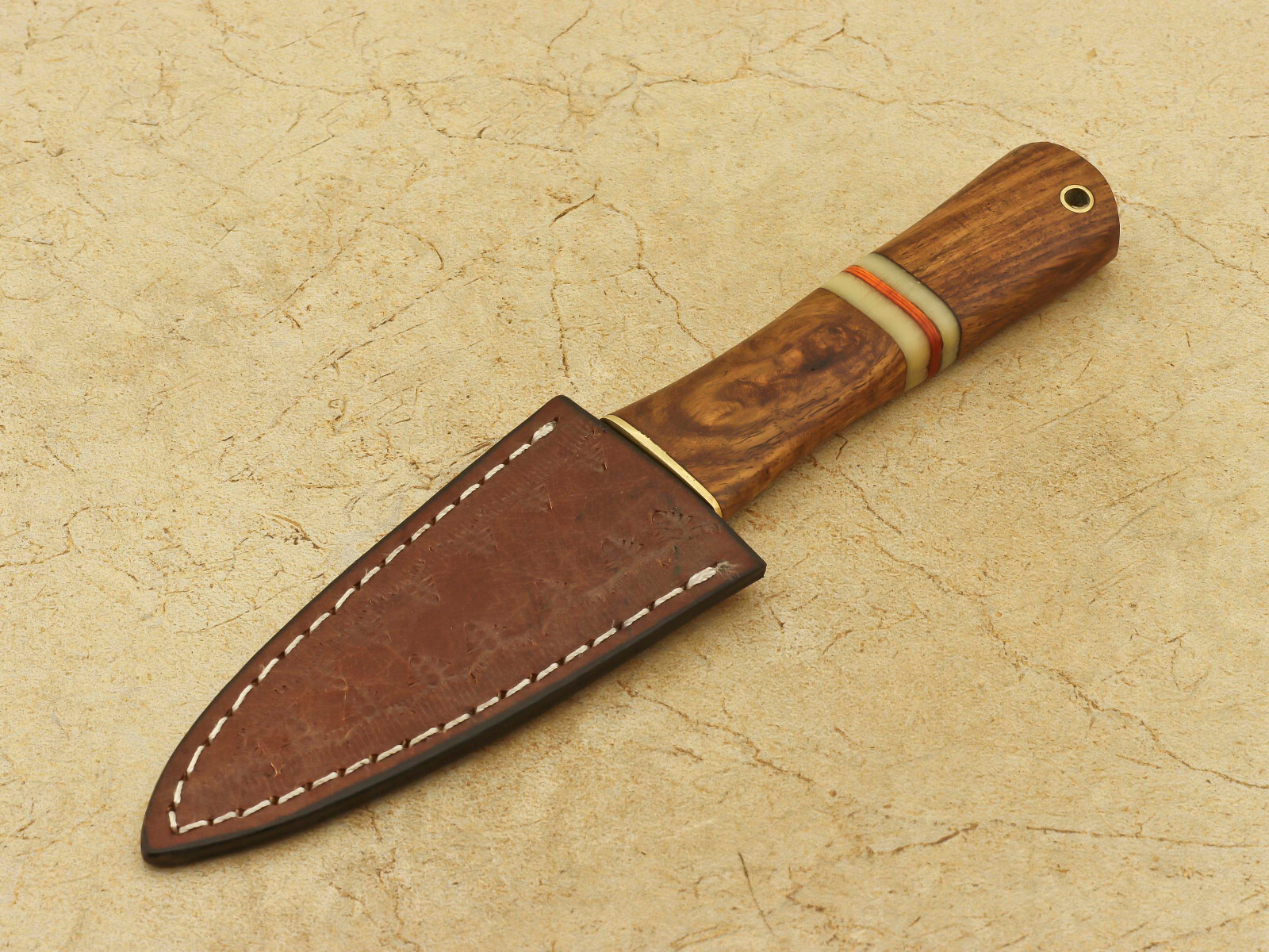 Custom Handmade D2 Steel Sgian Dubh Scottish Dirk Knife + Sheath | eBay