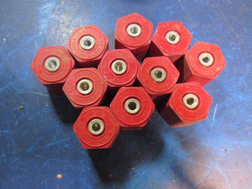 Glastic Red Stand Off Buss Bar Insulators 1" Hex X 1 1/4" Tall 1/4 20 ...
