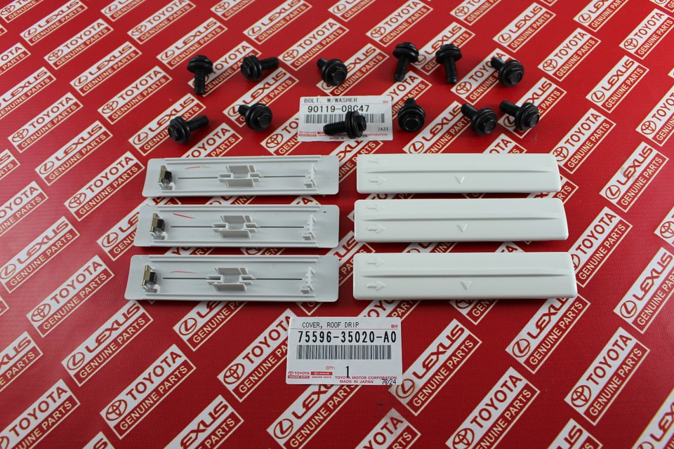2007-2014 Toyota FJ Cruiser OEM Genuine Roof Drip Rack Removal Kit ...
