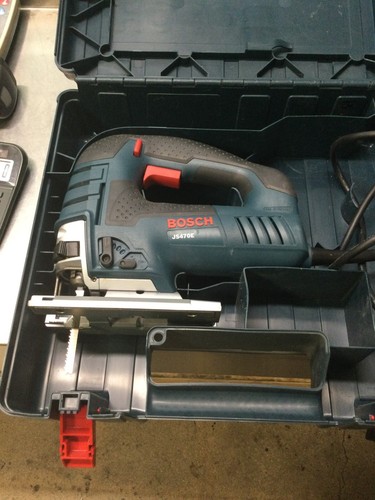BOSCH JS470E 120V 7.0-Amp Corded Top-Handle Jig Saw with Case - Blue | eBay