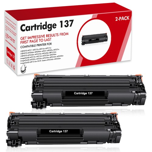 2PK 137 9435B001 Toner Cartridge for Canon ImageClass MF212w MF216n ...