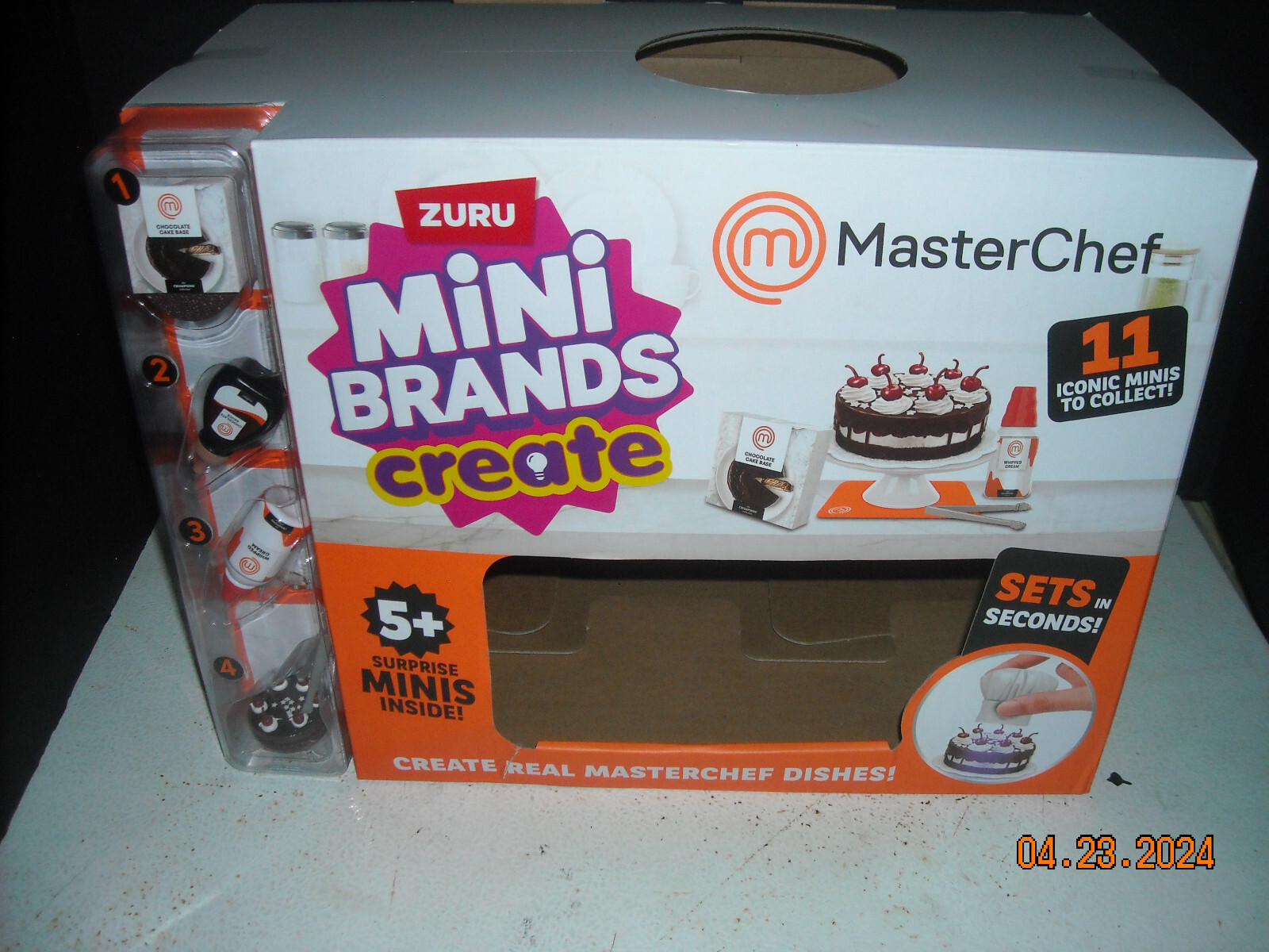 MINI BRANDS CREATE MASTERCHEF - DISPLAY BOX | eBay