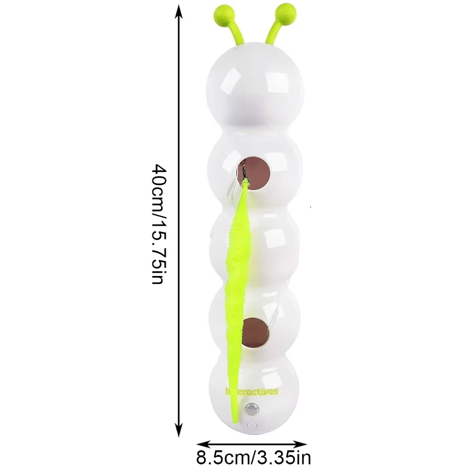 Intelligent Interactive Cat Toy Motion Activated Wack a Worm Post Toy ...