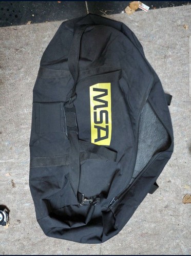 MSA soft lined SSBA carrying case/duffel bag | eBay