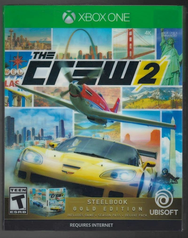 The Crew 2 - Steelbook Gold Edition - Microsoft Xbox One for sale ...