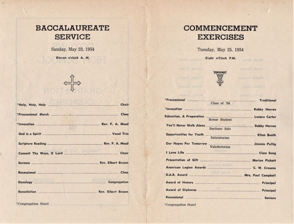 Sample High School Graduation Plan