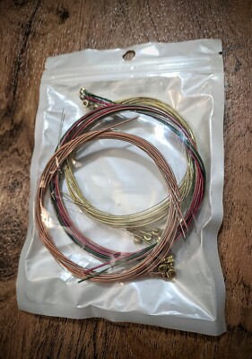 Multi-color Acoustic Guitar Strings, 3-pack | eBay