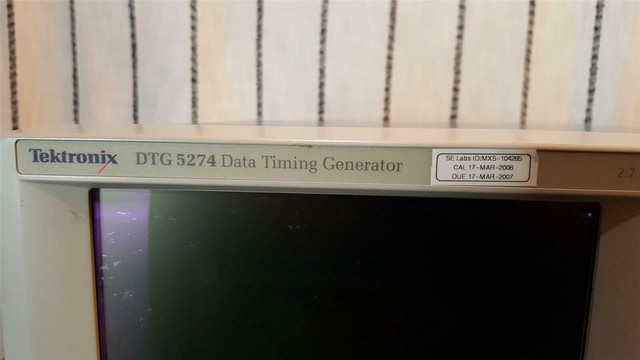 Tektronix DTG5274 Data Timing Generator Mainframe for sale online | eBay