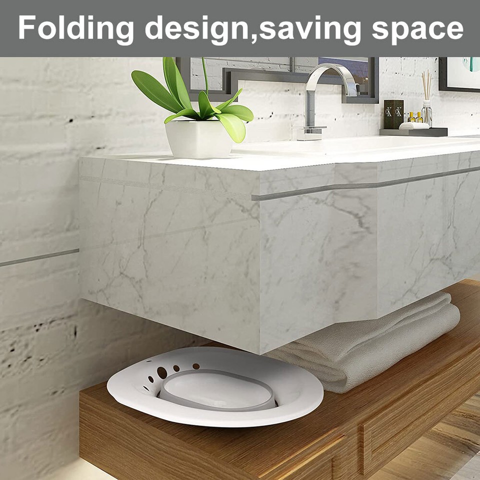 Toilet Sitz Bath Tub Portable Hip Basin Bidet for Women Pregnant ...