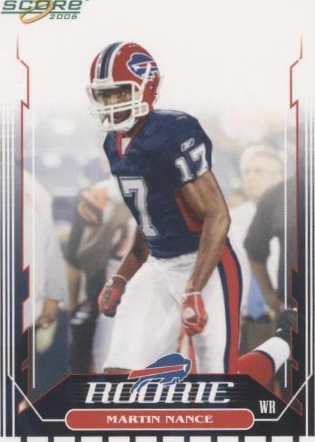 2006 Score - Rookie Martin Nance #346 Pro Uniform (RC) for sale online | eBay