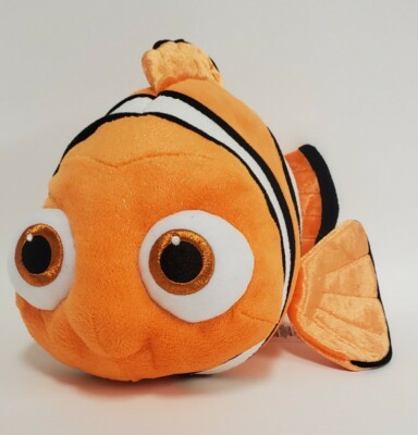 Authentic Original Disney Store Pixar Finding Nemo 14" Nemo Stuffed ...