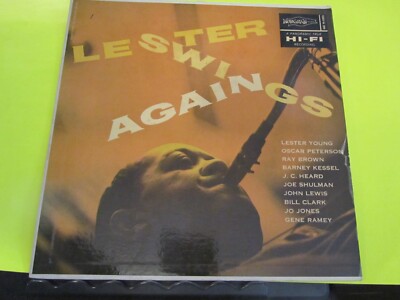 VHTF LP Lester Young Lester Swings Again Norgran MG N-1093 DG Trumpet ...