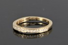 $1,275 EMA 14K Yellow Gold Round Diamond Contour Wedding Band ...