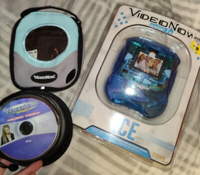 Video Now Ice Blue Color FX PVD Player Tiger Electronics 2006 Brand NEW ...