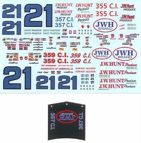 PPP #21 JW Hunt Produce Nova Monte Carlo Ventura David Pearson 1/25 ...