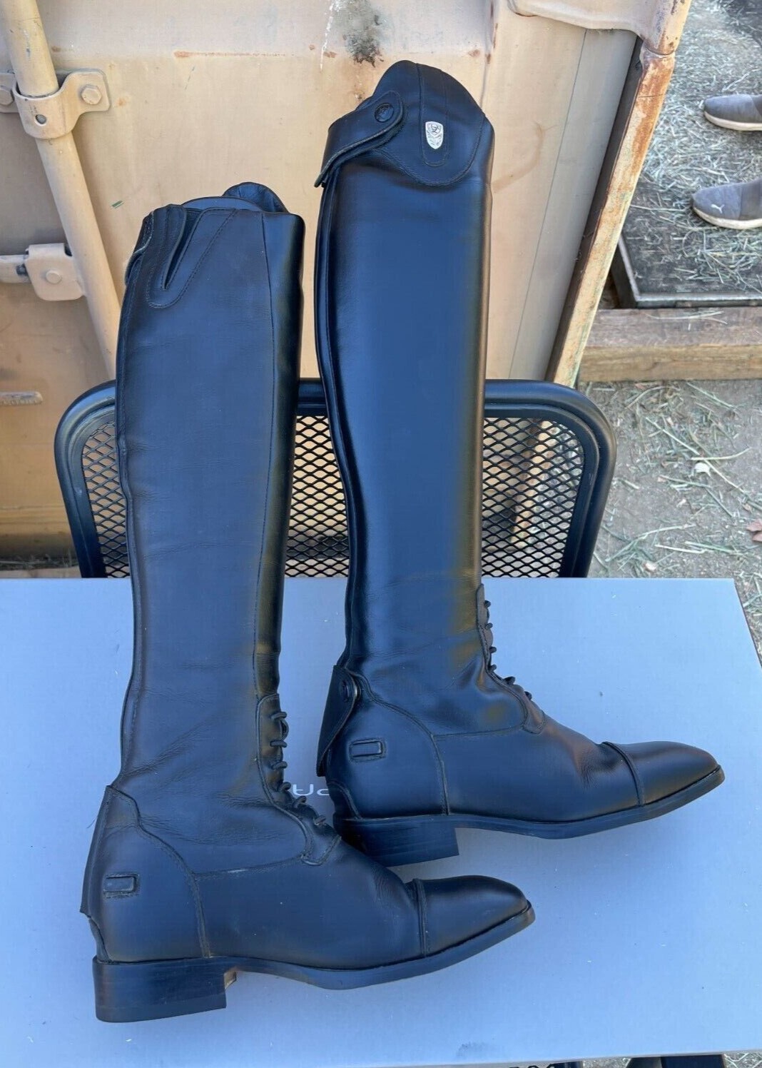 Ariat Monaco Stretch Zip Tall Boot | eBay