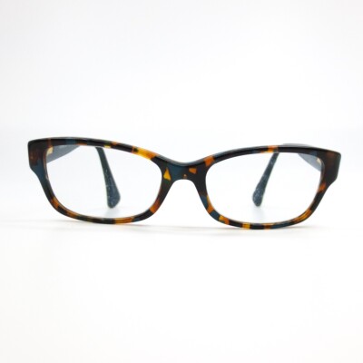 Coach Eyeglasses Frames HC 6078 5337 Teal Confetti Brown Blue Full Rim ...