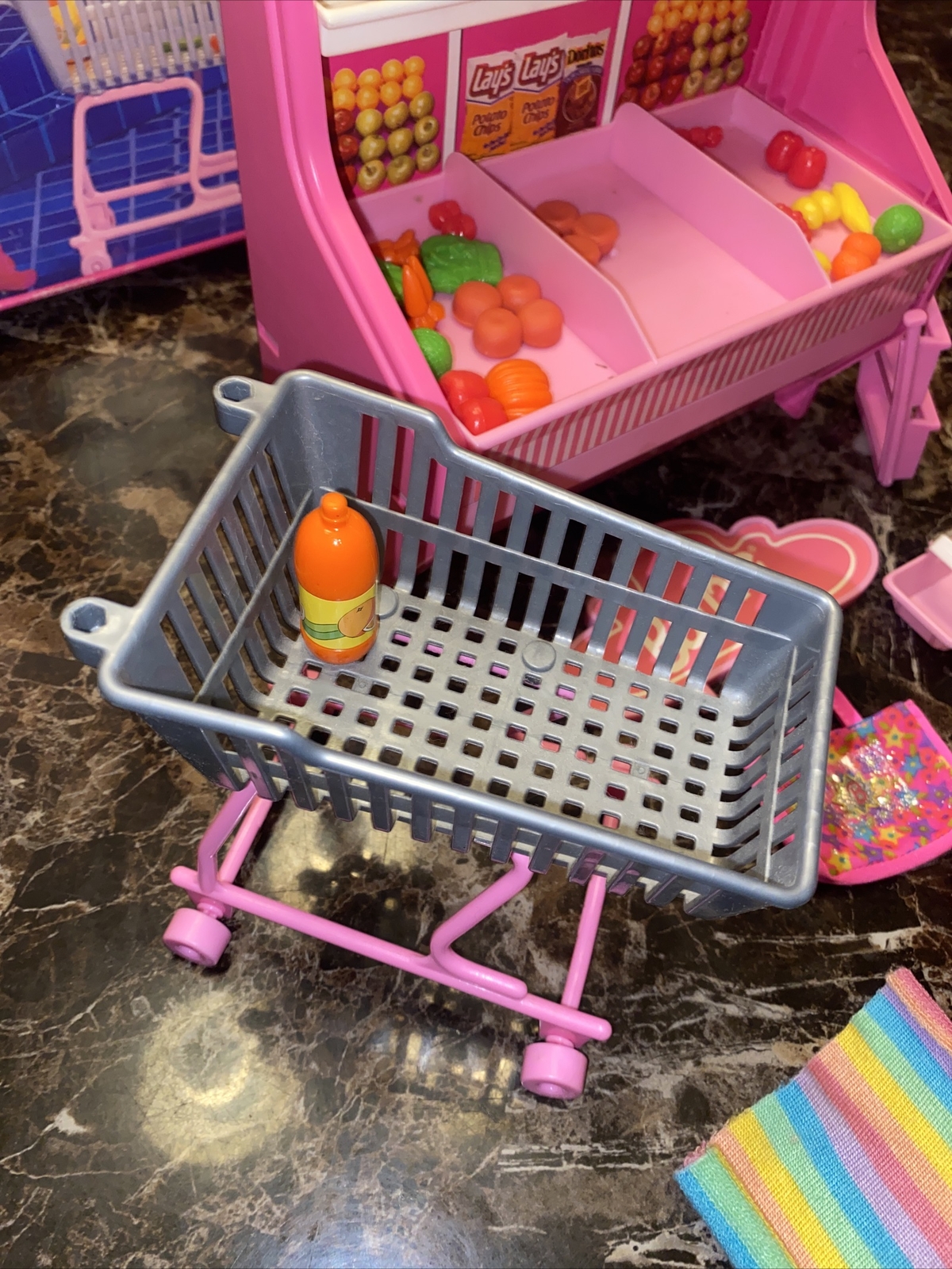 Vintage Barbie Supermarket Grocery Playset For Parts, #7573 With Box | eBay
