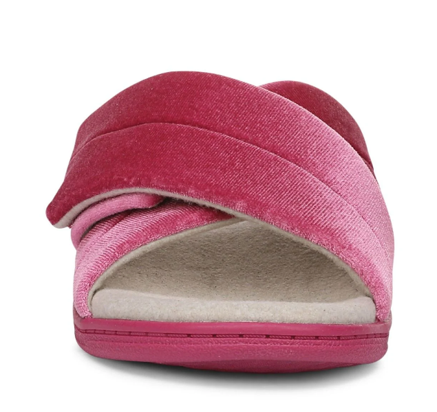 VIONIC Women's Relax II Slippers - Rose Violet Velvet NEW WITH BOX | eBay