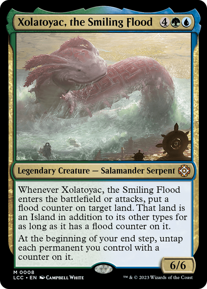 Xolatoyac, the Smiling Flood [The Lost Caverns of Ixalan Commander ...