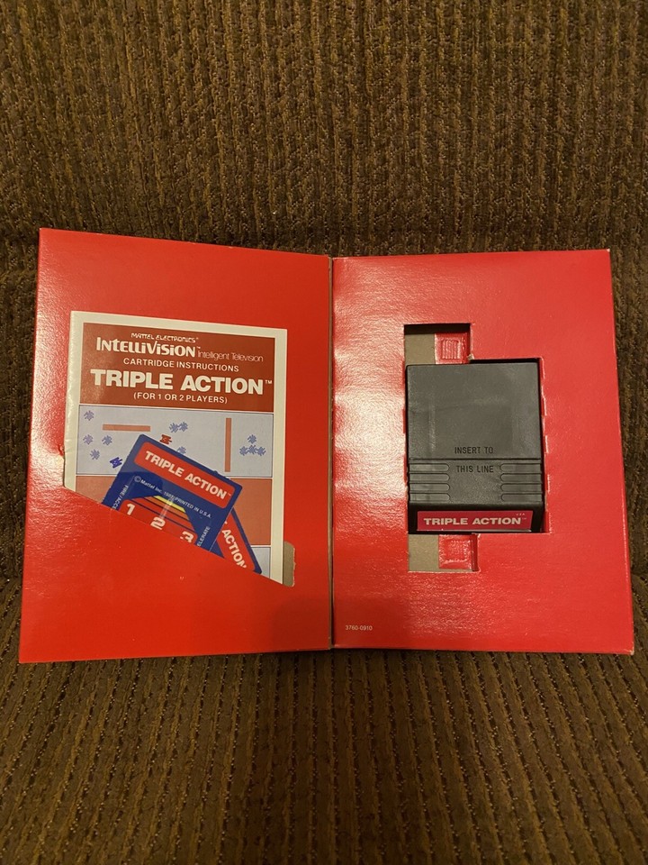 Intellivision Triple Action (CIB) Cleaned & Tested | eBay