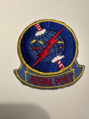 Vintage USAF 63rd Aerial Port Squadron Patch | eBay