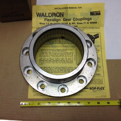 Waldron Flexalign Gear Coupling, 2.5 SB SLV, New-Old-Stock | eBay
