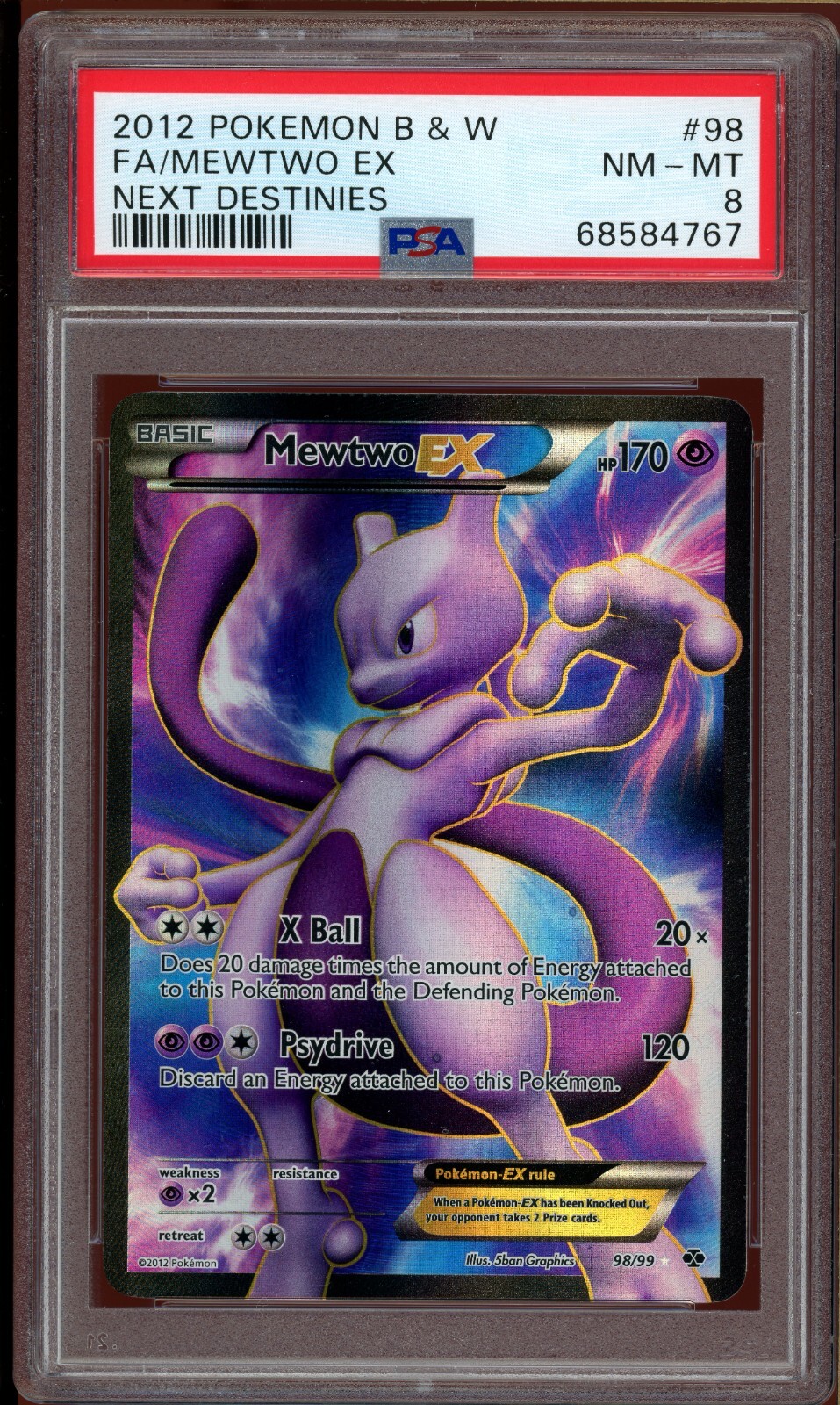 mewtwo ex 98-99 For Sale - MAVIN