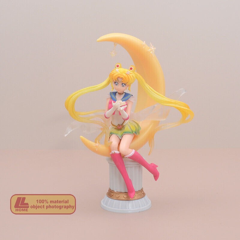 Anime SMLA Tsukino Usagi Luna Cute Girl Action Figure Statue Toy Doll ...