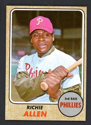1968 TOPPS #225 RICHIE ALLEN PHILLIES NR-MT SET BREAK 521693 (KYCARDS ...