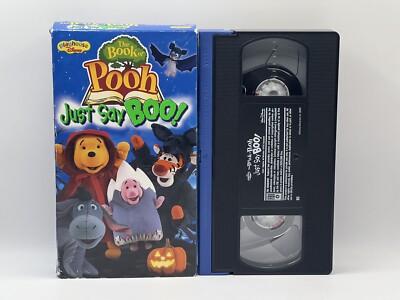 The Book of Pooh Just Say Boo! VHS Disney Playhouse Live-Action ...