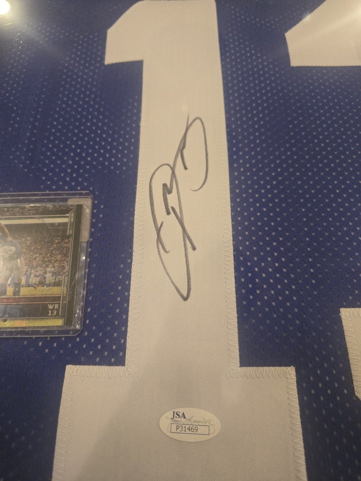 ODELL BECKHAM JR AUTOGRAPHED NEW YORK GIANTS JERSEY JSA | eBay UK