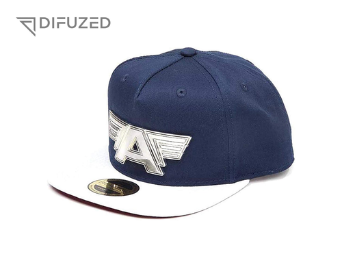 Snapback Cap Captain America New Era Hat Civil War Metal Plate Original ...