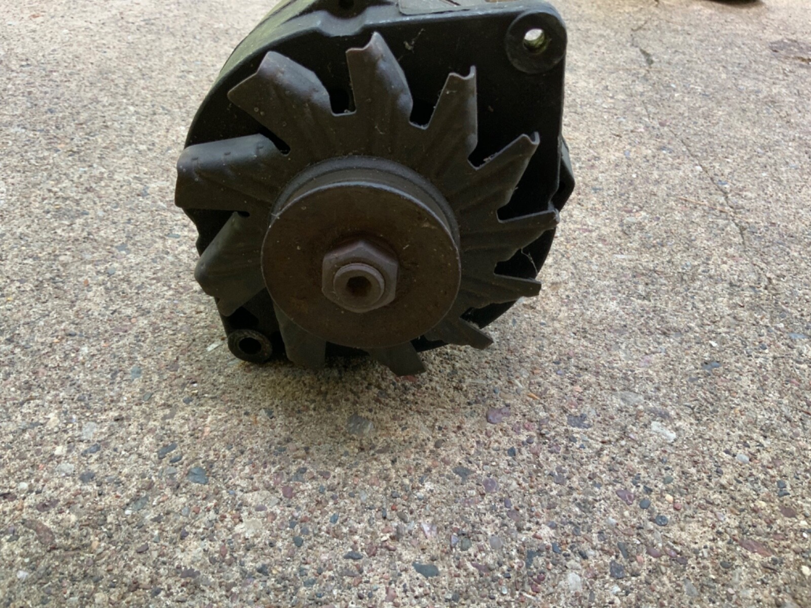 Factory Delco Remy Alternator 1102480 Date 7l5 61 Amp Chevy Corvette ...