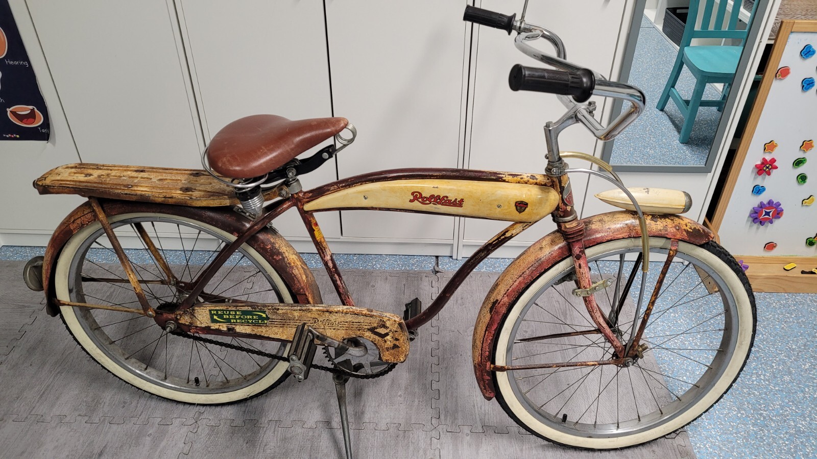 VINTAGE 1951 Rollfast Bicycle | eBay