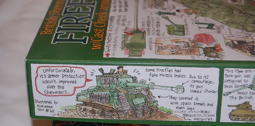 1/35 TASCA ASUKA BRITISH SHERMAN FIREFLY OPEN BOX SEALED BAG W METAL ...