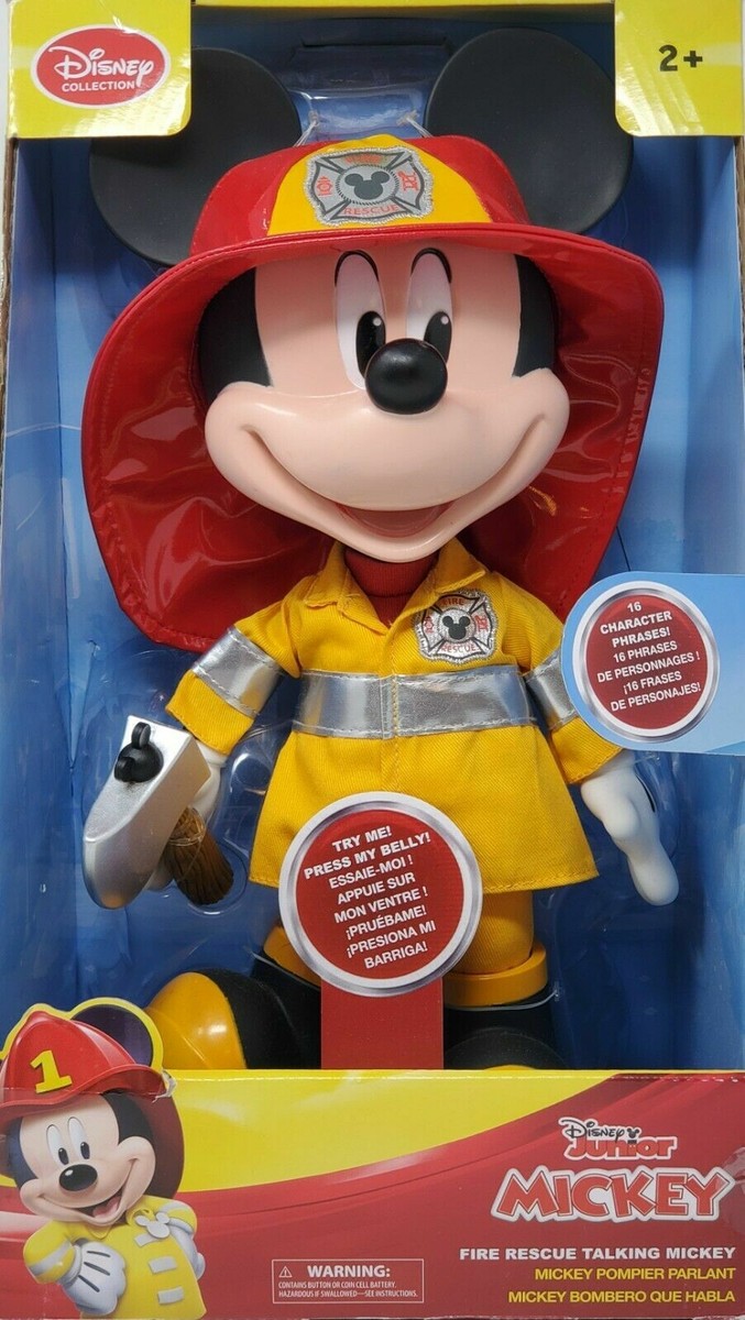 Mickey Mouse Bombero Fuego